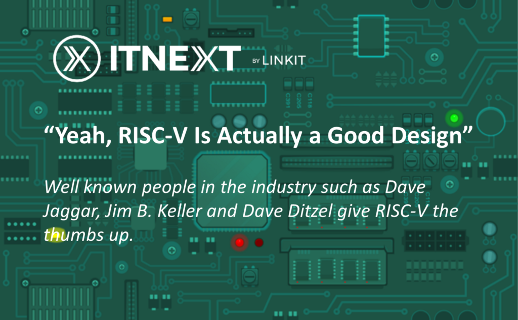 ITNEXT.io: RISC-V Is Actually a Good Design - Esperanto Technologies